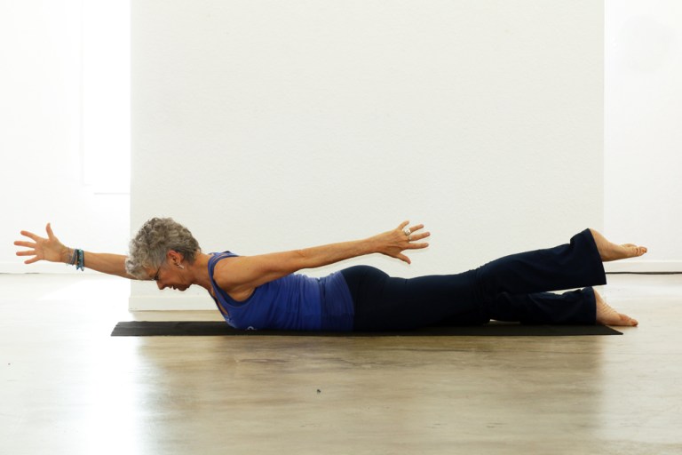 Half-Locust II-Asymmetrical/Ardha Salabhasana | YogaTherapyALaCarte